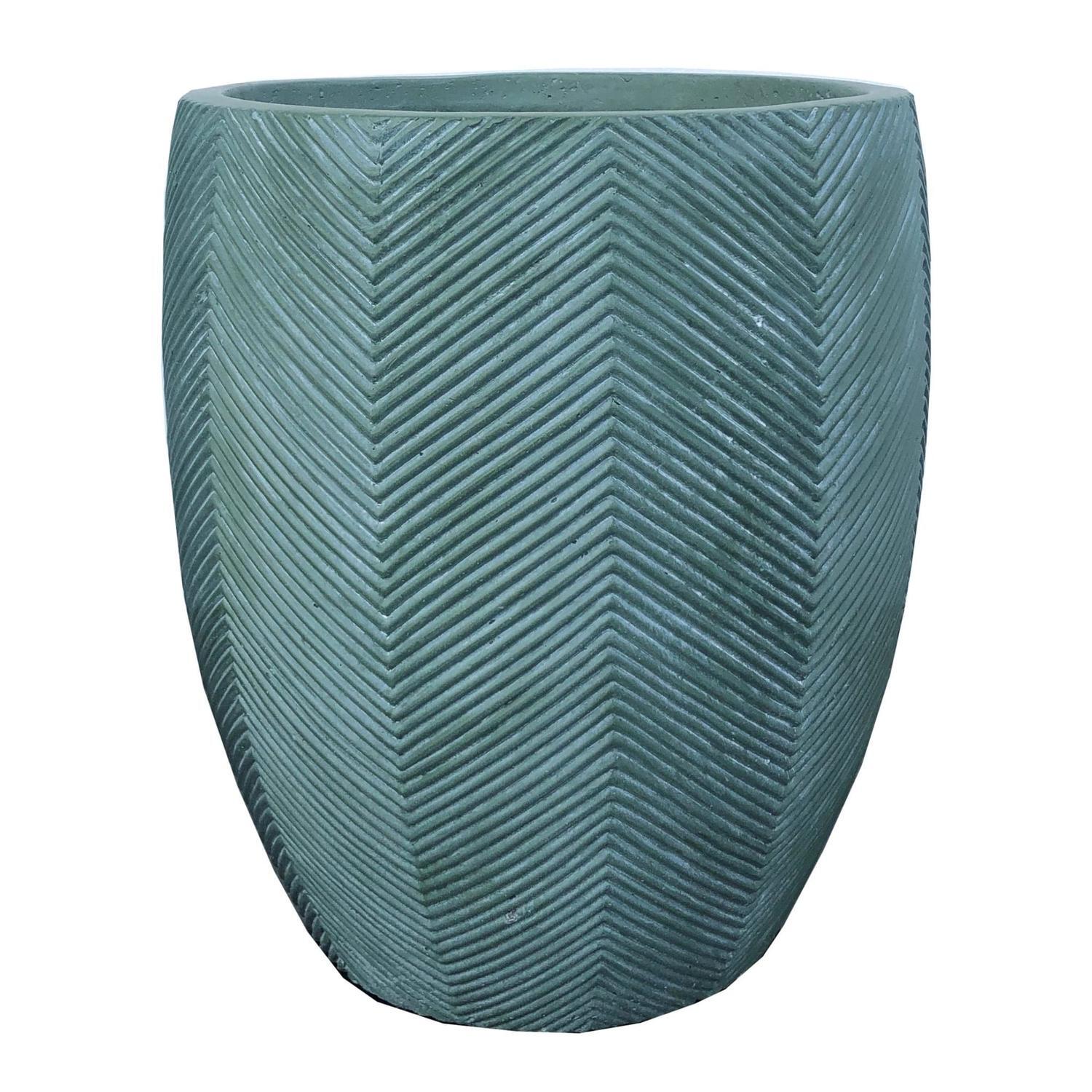 M Collections | Iowa Clayfibre High Bullet Pot Large H: 500 W: 445 D ...
