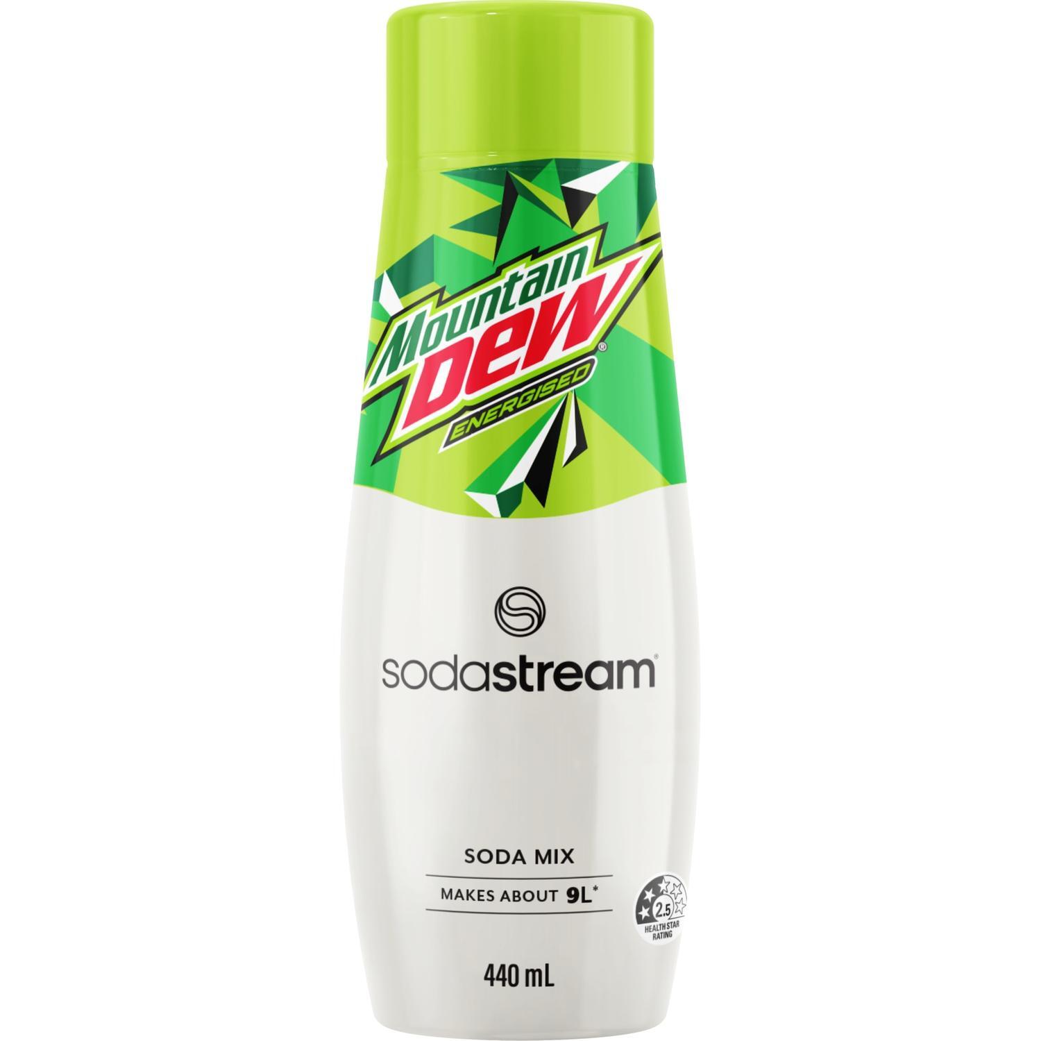 SodaStream | Mt Dew Syrup 440ml | Mitre10