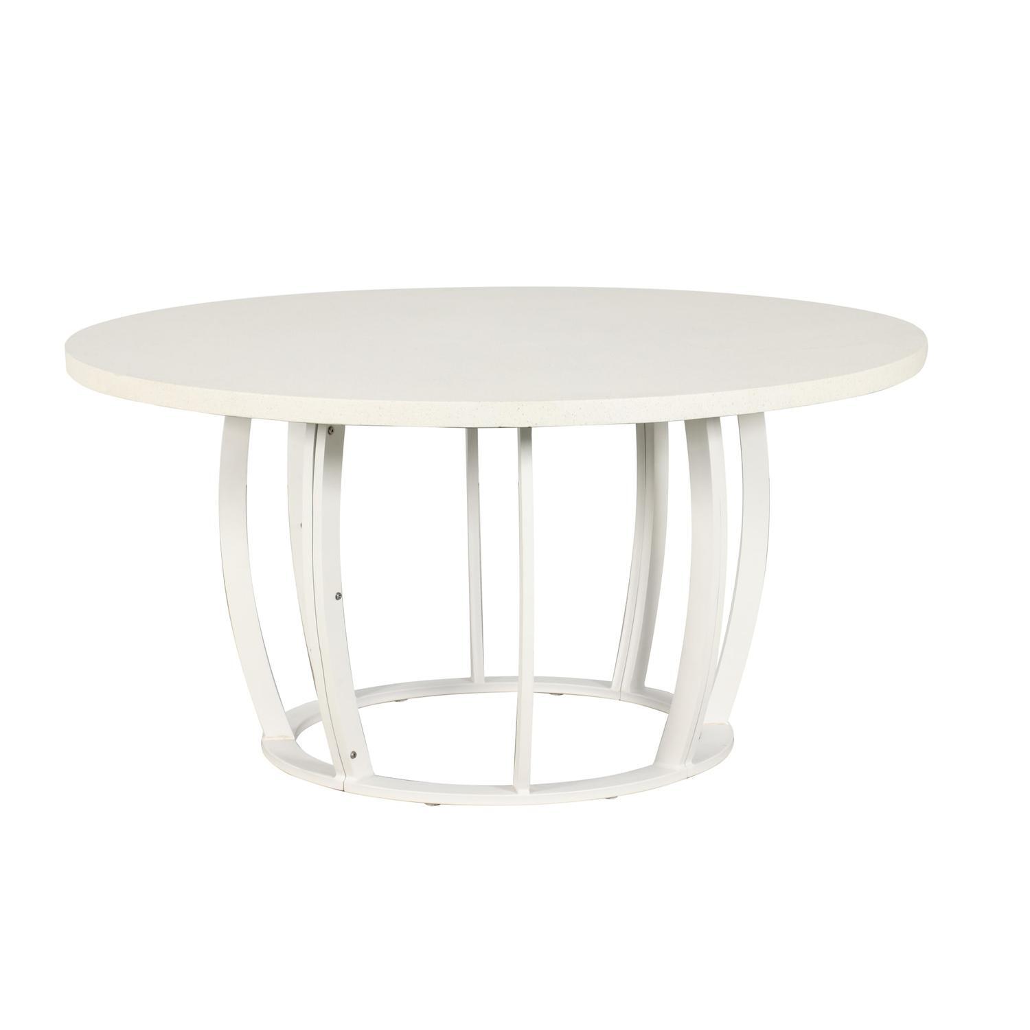 Nouveau | Woodland Round Outdoor Dining Table Dia: 1700mm | Mitre10