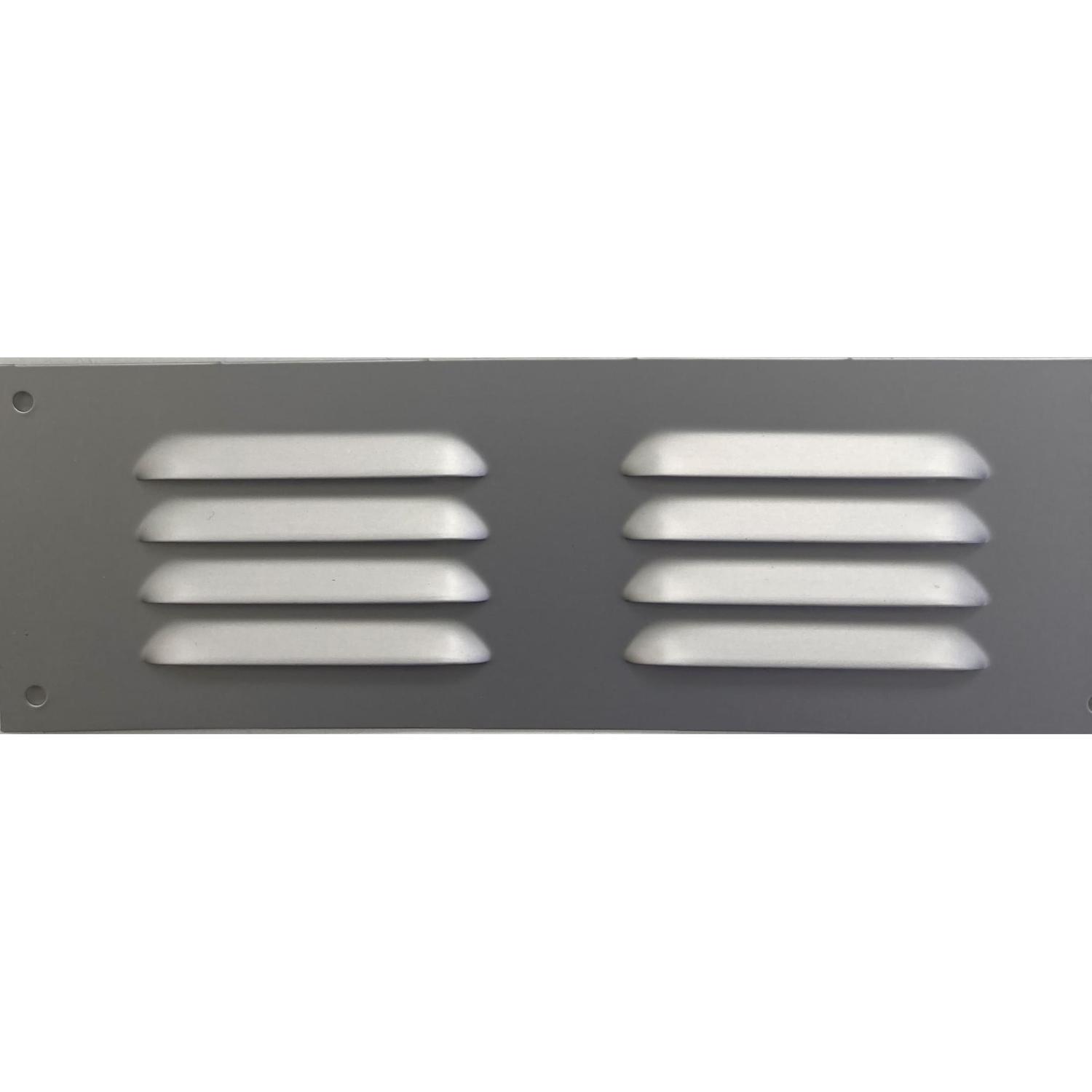 Airflo | Aluminium Vent H:75mm, W:225mm, D:0.7mm Anodized Silver | Mitre10
