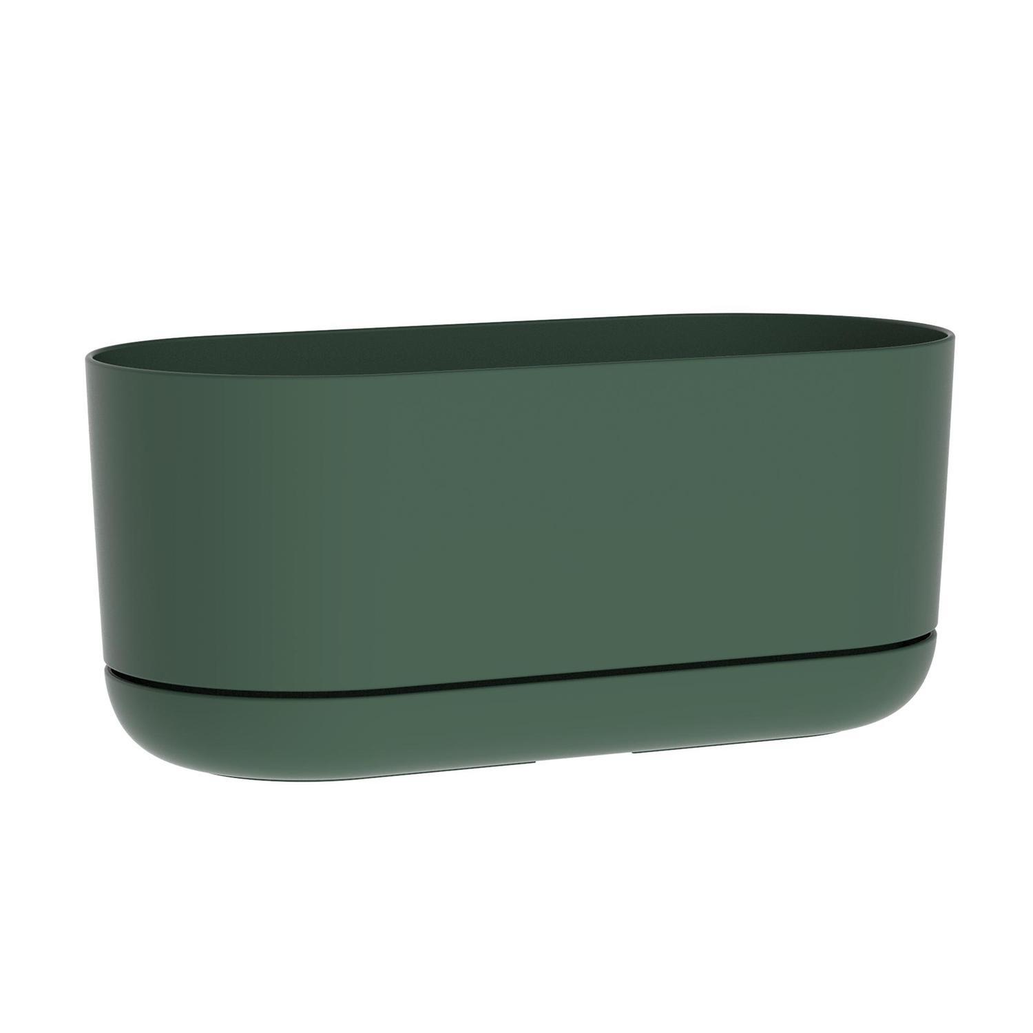 Enviro Collection | Recycled Plastic Long Planter 13cm Forest Green ...