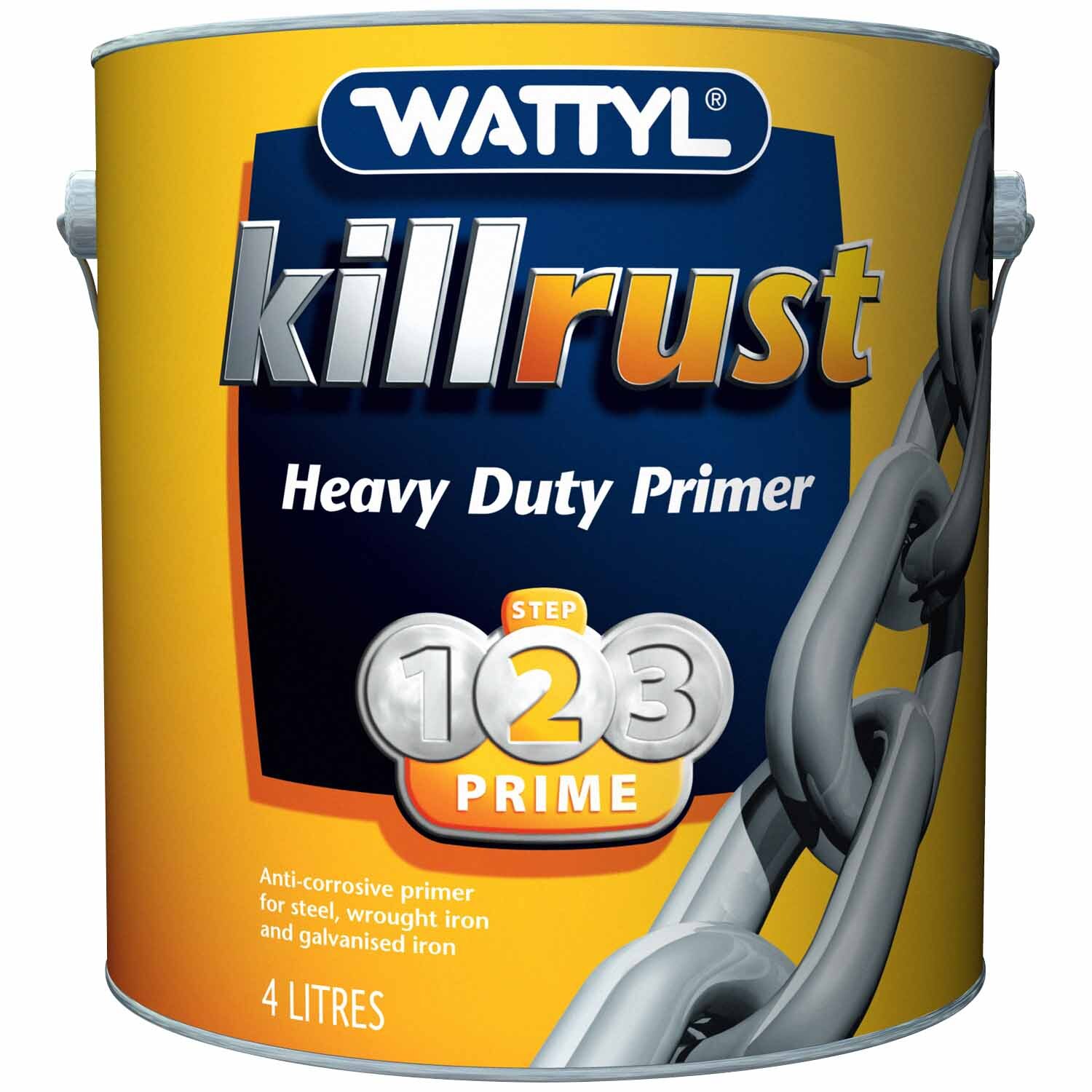 Wattyl | Killrust Heavy Duty Primer 4L Grey Green | Mitre10