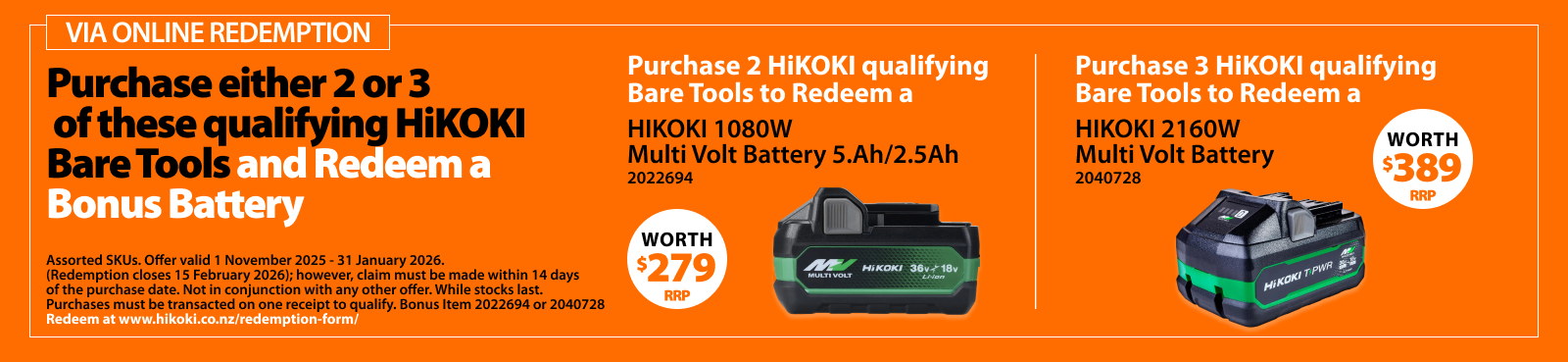 HiKOKI | Cordless Chainsaw Skin 36 Volt 35cm | Mitre10